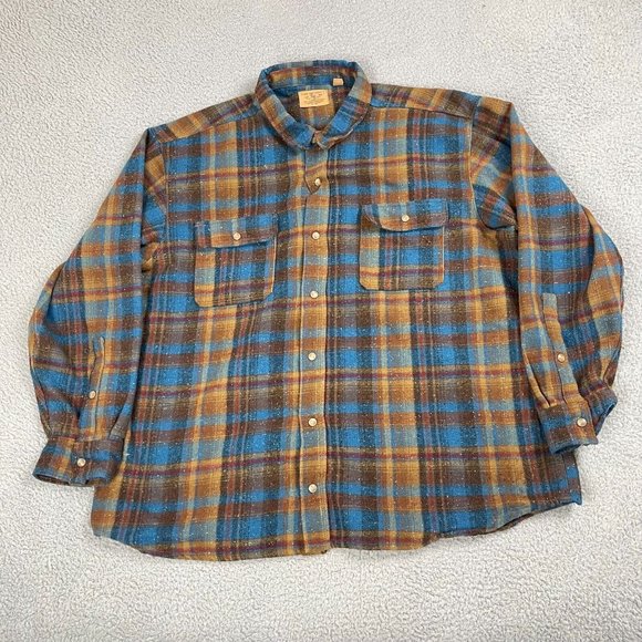 red head ranch | Shirts | Red Head Ranch Shirt Adult 2xl Brown Blue ...